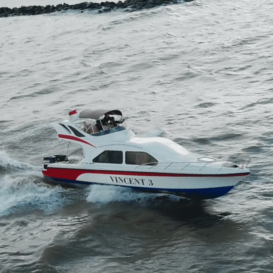 Sewa Kapal Speedboat Ancol Jakarta KM Vincent - 18 Orang